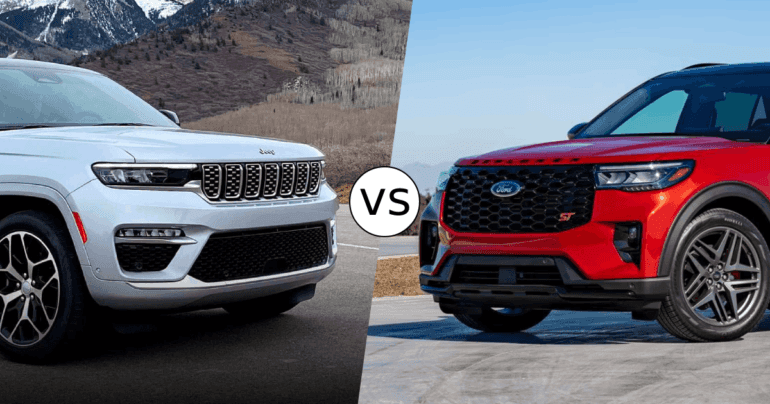 2025 Jeep Grand Cherokee vs. Ford Explorer | Auburn CDJR