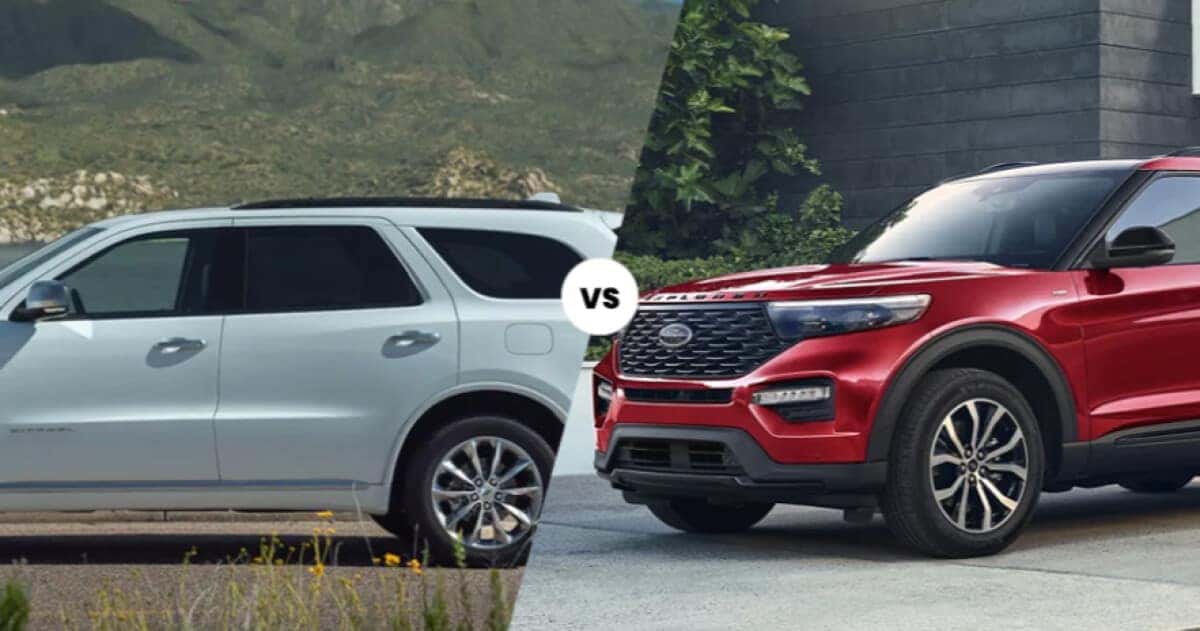 2023 Dodge Durango vs. Ford Explorer | Bluebonnet Chrysler Dodge