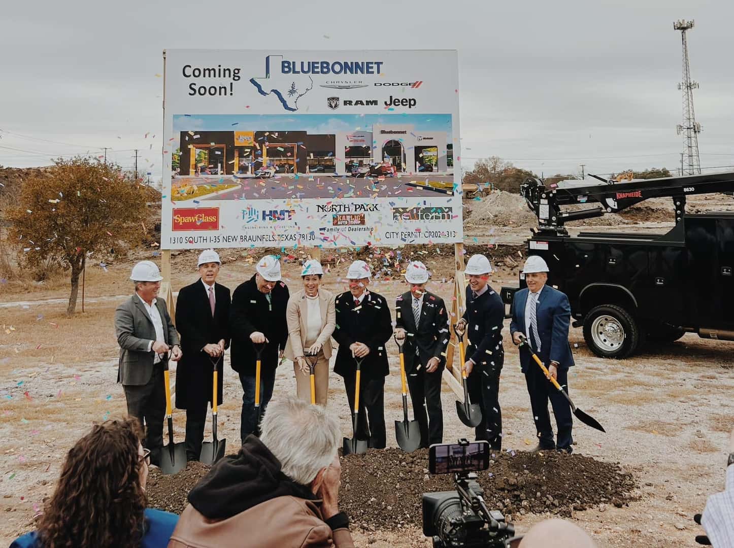 Bluebonnet Chrysler Dodge Breaks Ground in New Braunfels, TX