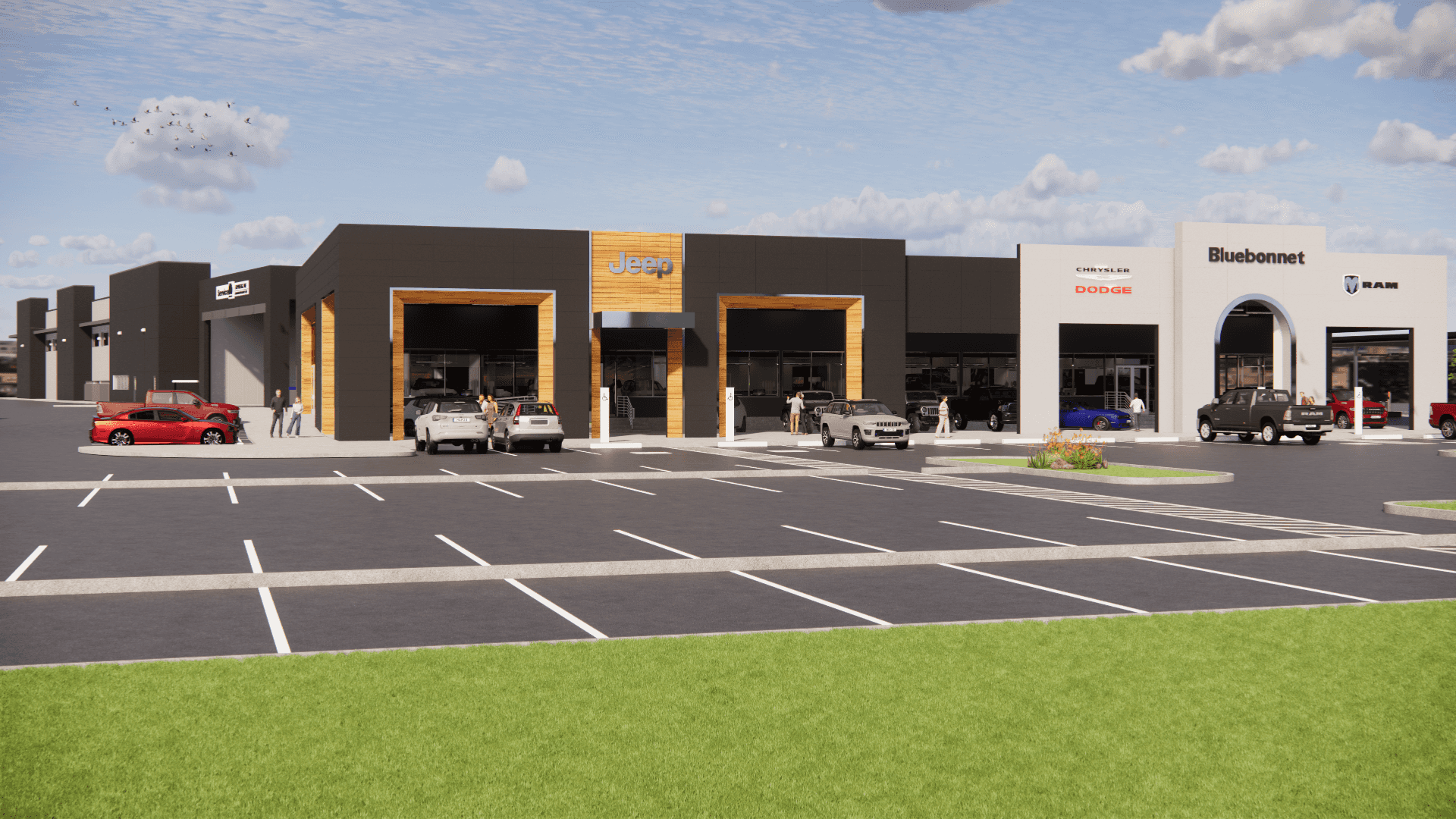 Bluebonnet Chrysler Dodge Breaks Ground in New Braunfels, TX