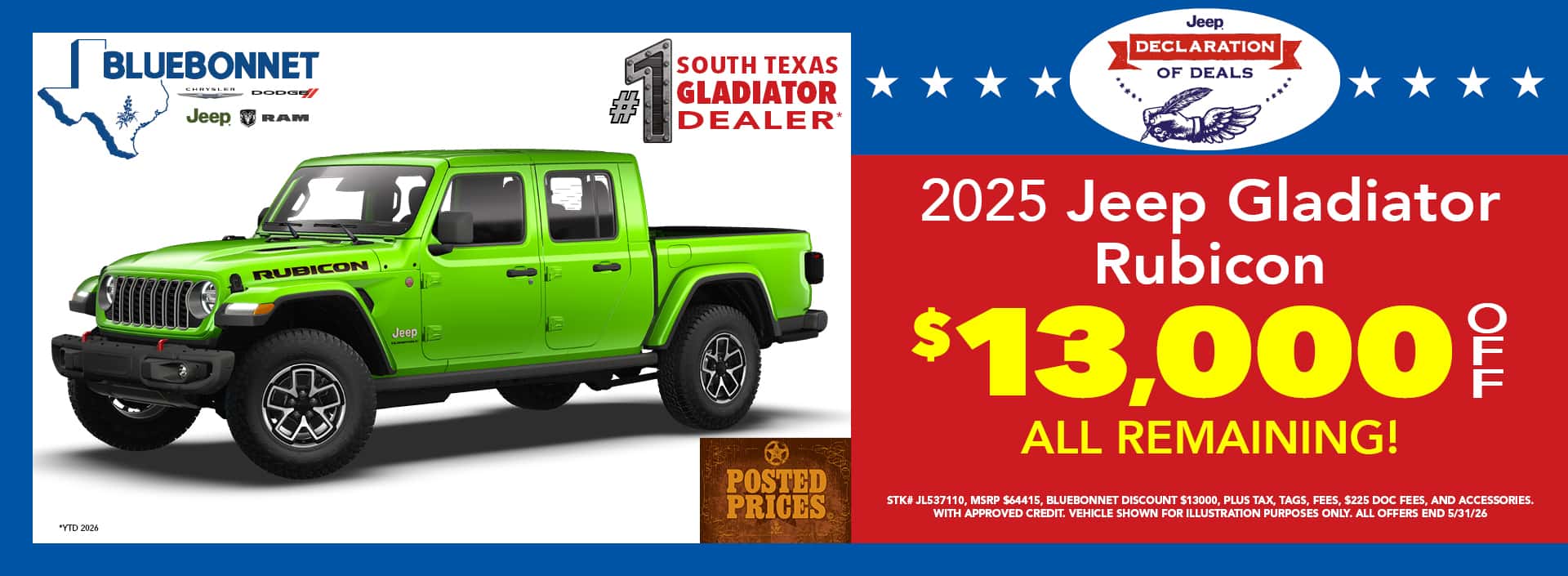 Bluebonnet Chrysler Dodge Jeep Ram - New Braunfels Dealer