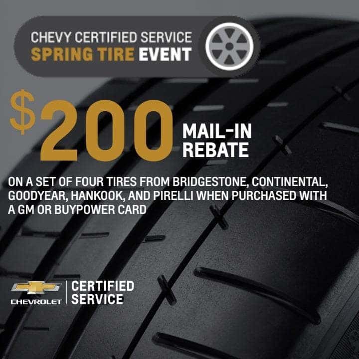 Chevy Spring Tire Event (1) | Eddy's Chevrolet Cadillac