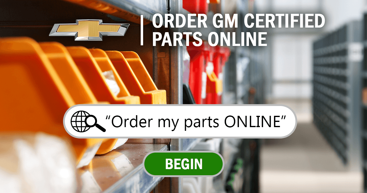 Order Genuine Parts Online | Eddy's Chevrolet Cadillac