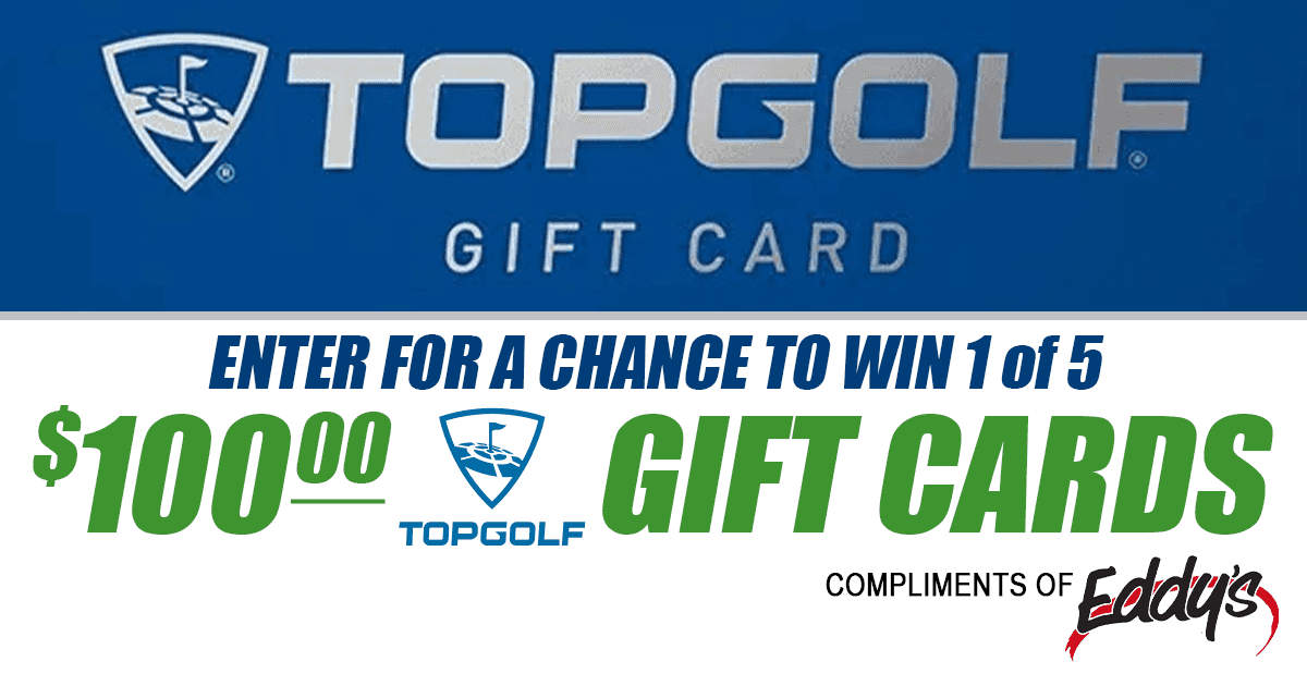 ENTER to WIN 1 of 5 $100 Gift Cards to Top Golf of Wichita compliments ...
