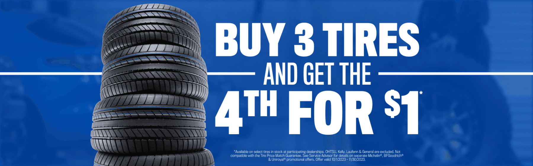 Mopar Buy 3 Tires Get 4th Tire for $1 Sale | FAQ | Findlay Chrysler ...