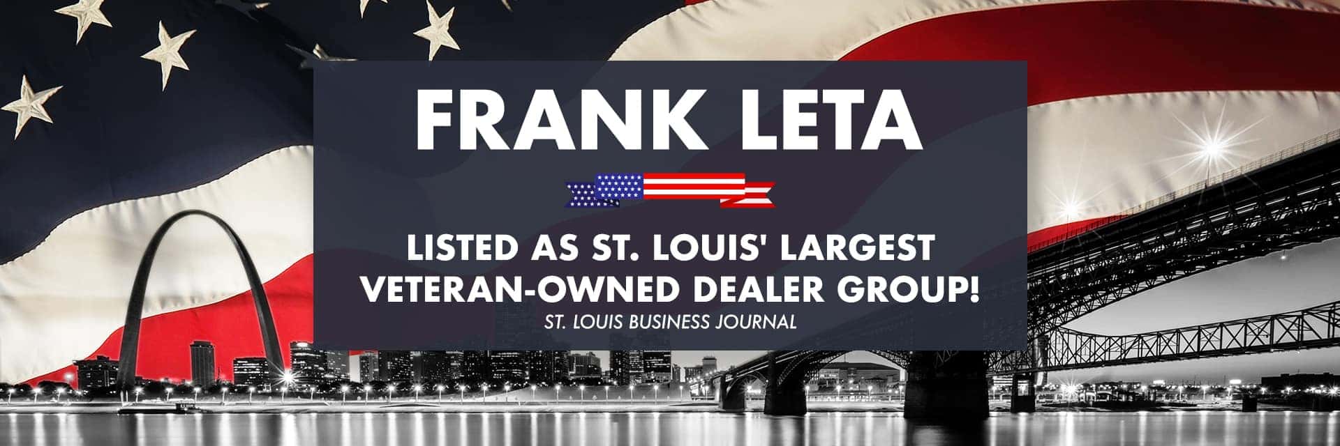 Veteran-Owned Business St. Louis - Frank Leta Honda