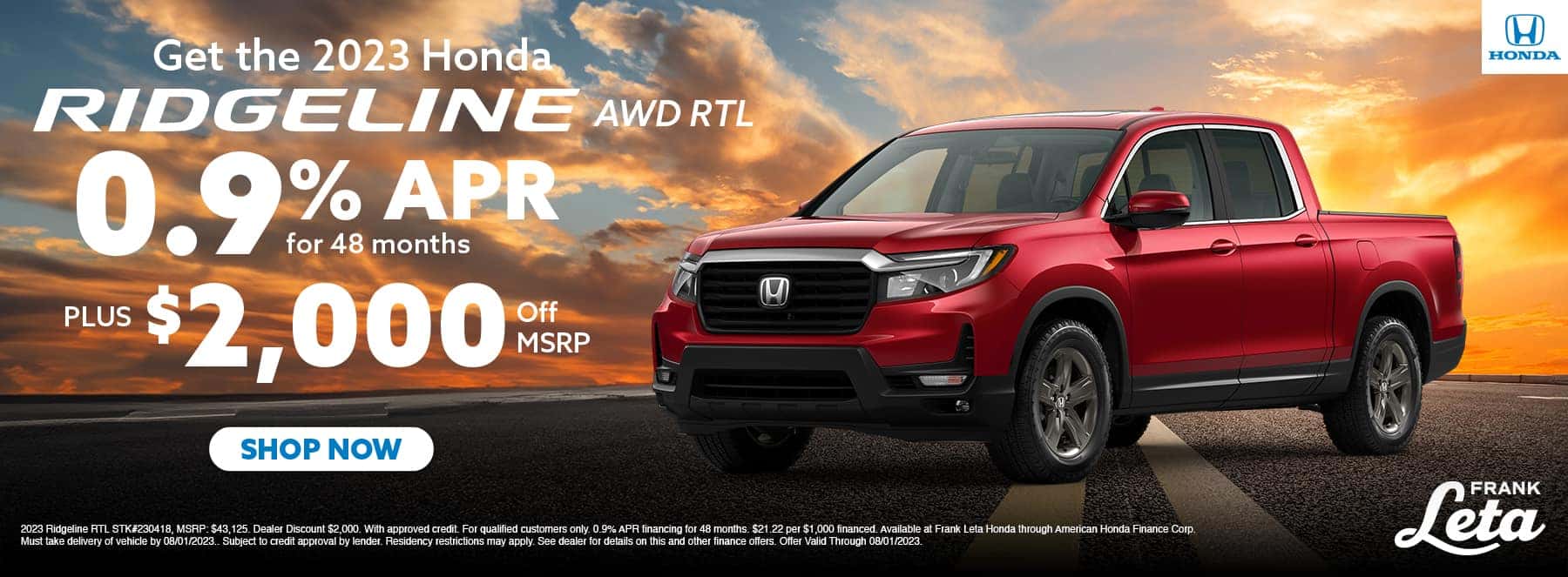 Frank Leta Honda | St. Louis Dealership, Service & Finance Center