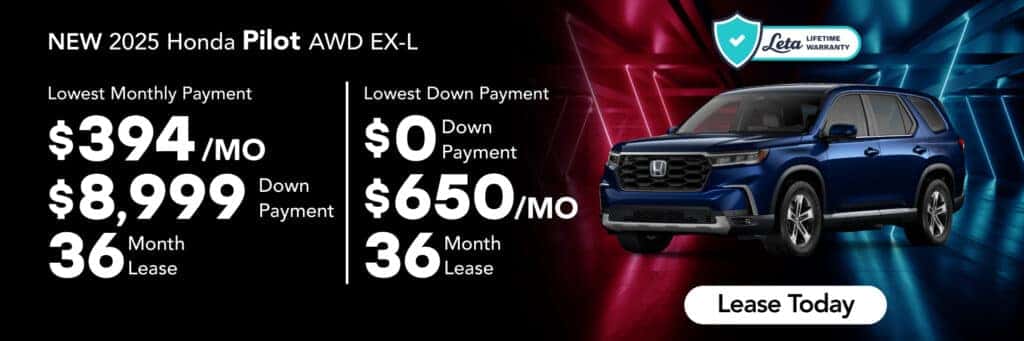 New Honda Special Deals - Frank Leta Honda