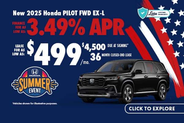 New Honda Special Deals - Frank Leta Honda