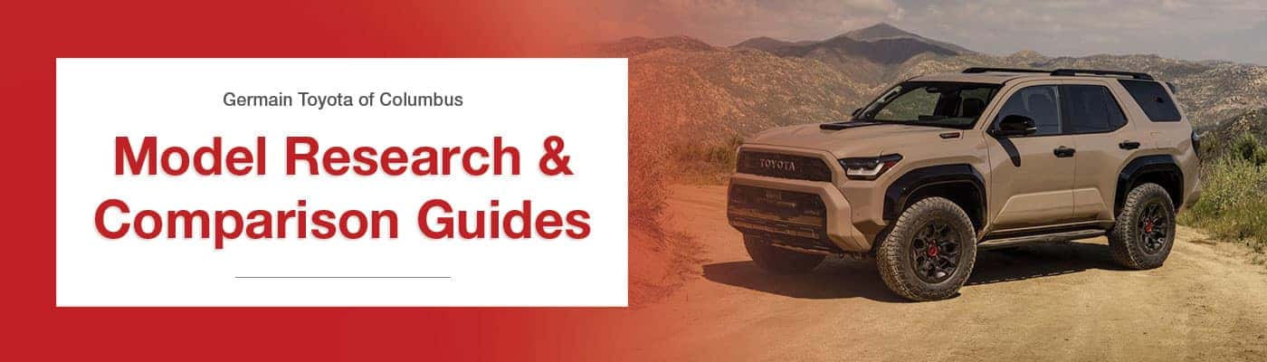 Toyota Model Research & Comparison Guides - Germain Toyota