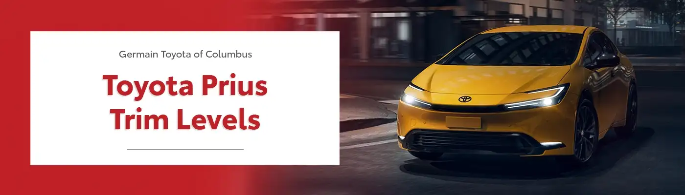 2026 Toyota Prius Trim Levels in Columbus | Compare Prius Models