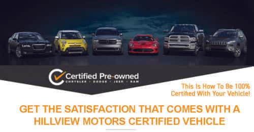 What does Certified mean? | Hillview Motors