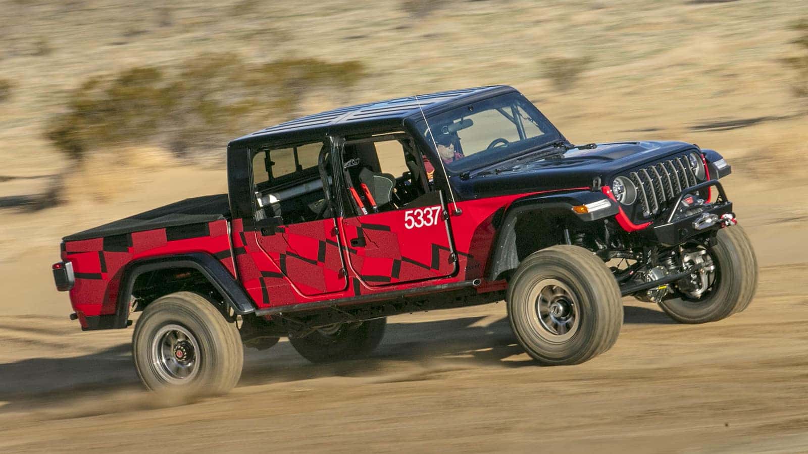 All-New Gladiator Competes at its First Official Off-Road Race