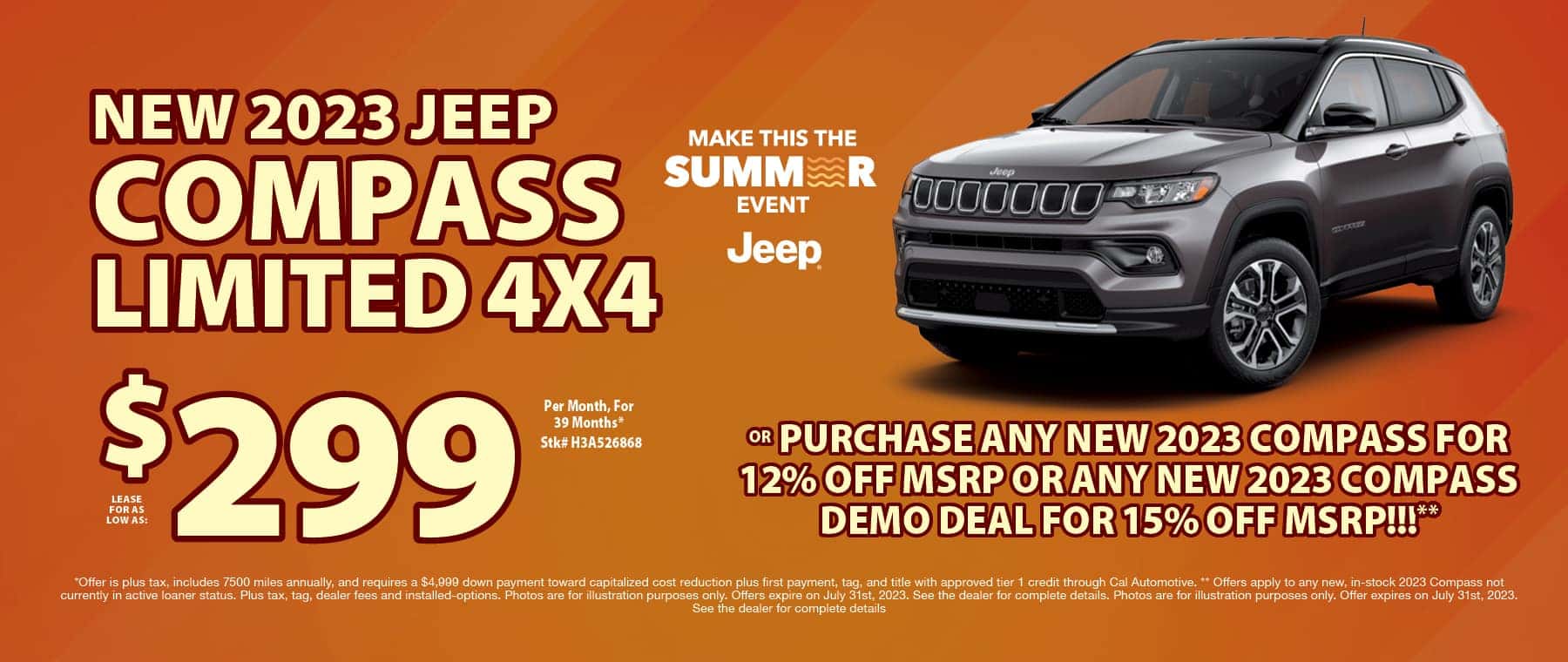 Current New Chrysler, Jeep Special Offers | Hollywood Chrysler Jeep
