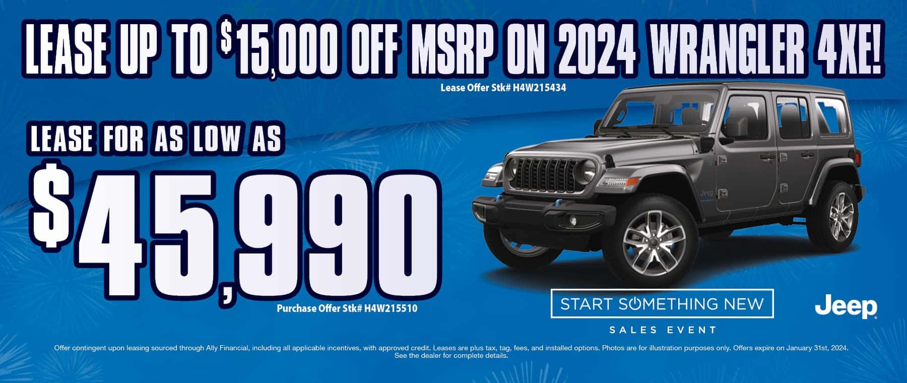 Current New Chrysler, Jeep Special Offers | Hollywood Chrysler Jeep