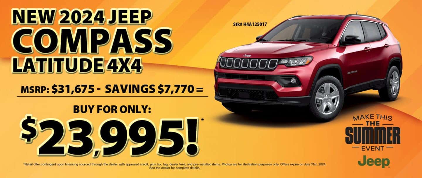 Current New Chrysler, Jeep Special Offers | Hollywood Chrysler Jeep