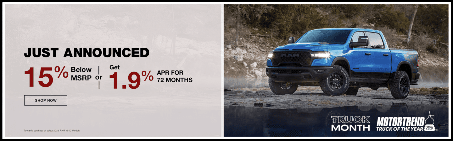 Special Offers | Jack Powell Chrysler Dodge Jeep Ram