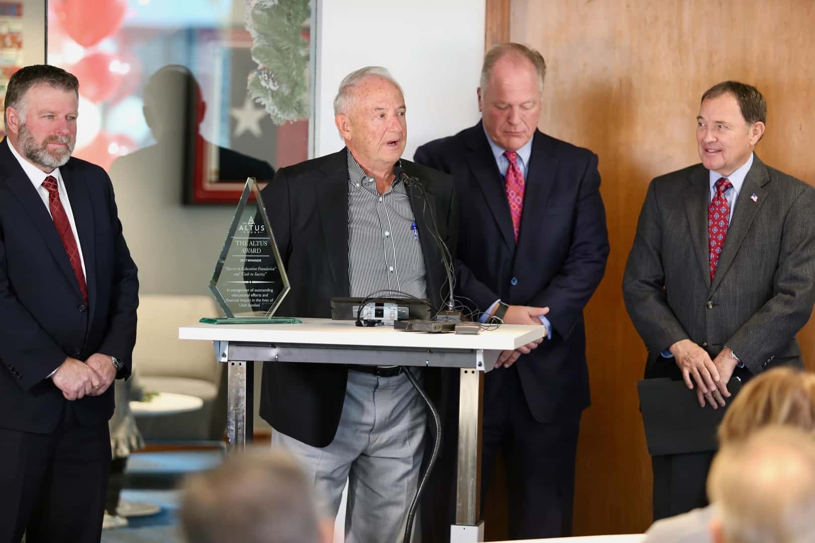 Ken Garff Charity Awarded 2017 Altus Award by Governor Herbert | Ken ...