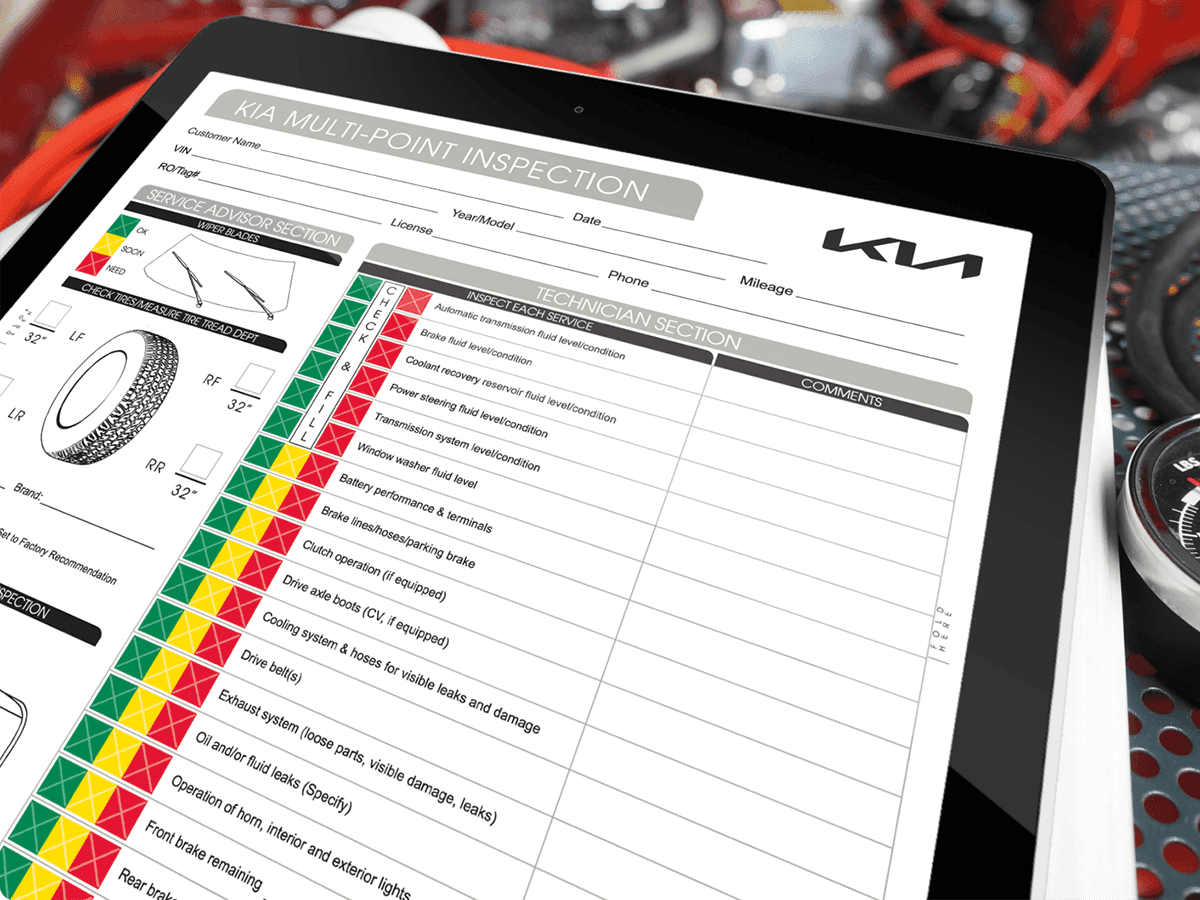 Multi-Point Inspection Service | Lou Fusz Kia Terre Haute
