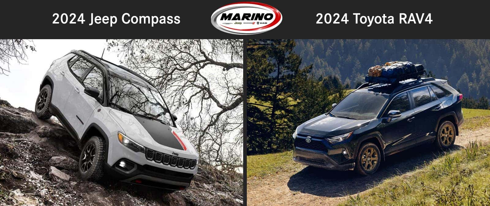Three Reasons to Choose the 2024 Jeep Compass over the 2024 Toyota Rav4 ...