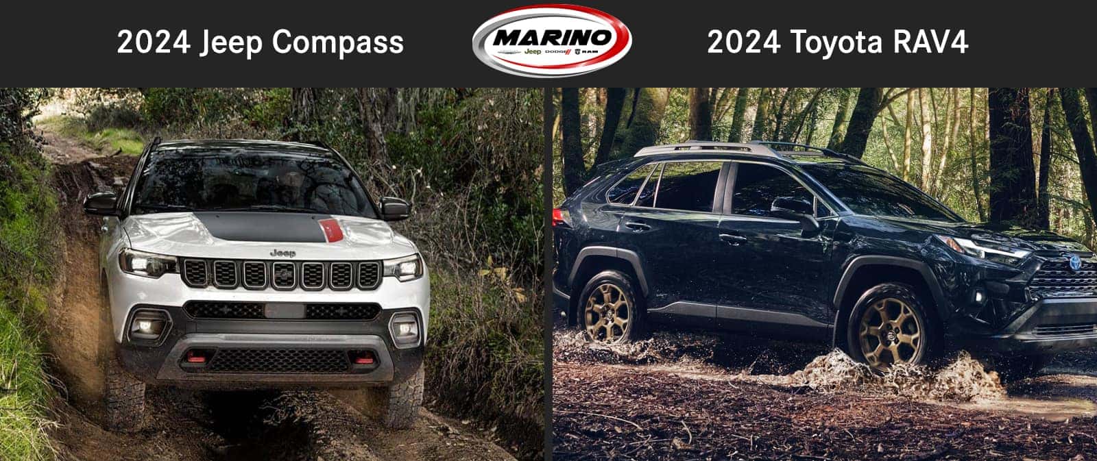 Three Reasons to Choose the 2024 Jeep Compass over the 2024 Toyota Rav4 ...