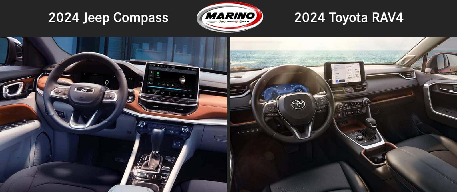 Three Reasons to Choose the 2024 Jeep Compass over the 2024 Toyota Rav4 ...