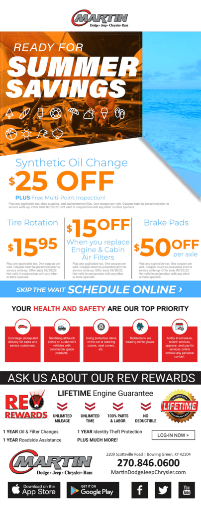 MDJCR Newsletter - Martin Dodge Jeep Chrysler Ram