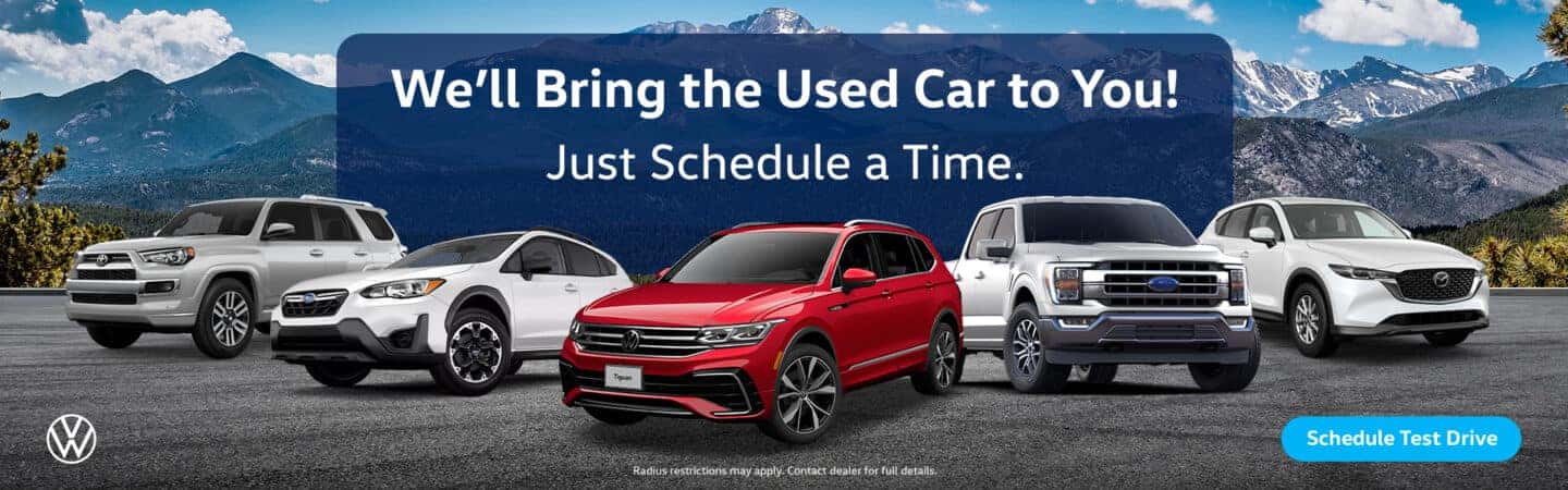 Schedule a Used Car Test Drive in Littleton, CO