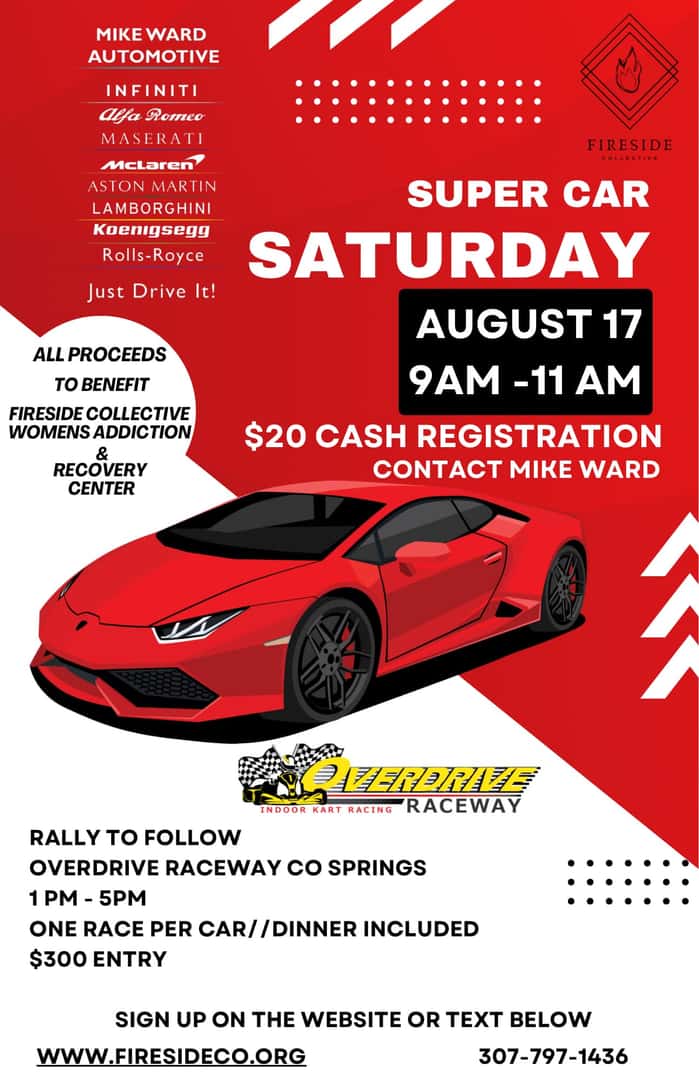 Join Us for the August Supercar Saturday Near Denver, CO