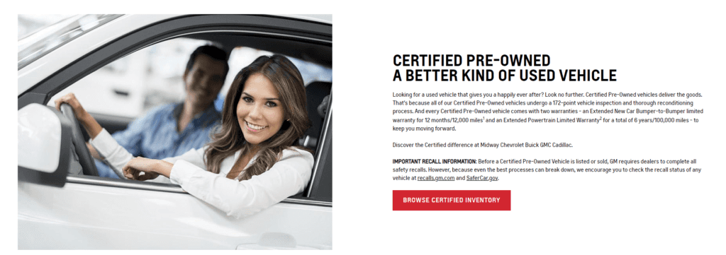 What is GM Certified in Kearney, NE? | Midway Auto Dealerships