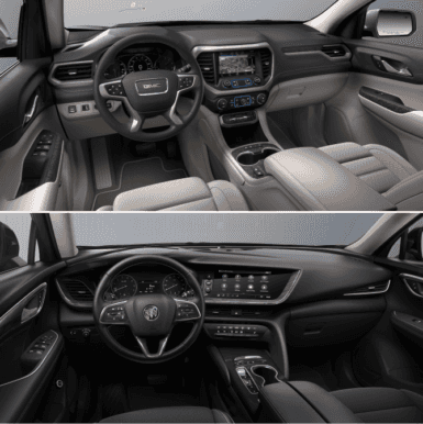 GMC Acadia Vs. Buick Enclave: Compare Your Next 3rd Row SUV
