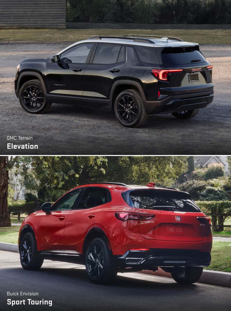 GMC Terrain Vs. Buick Envision: Compare Your Next Compact SUV