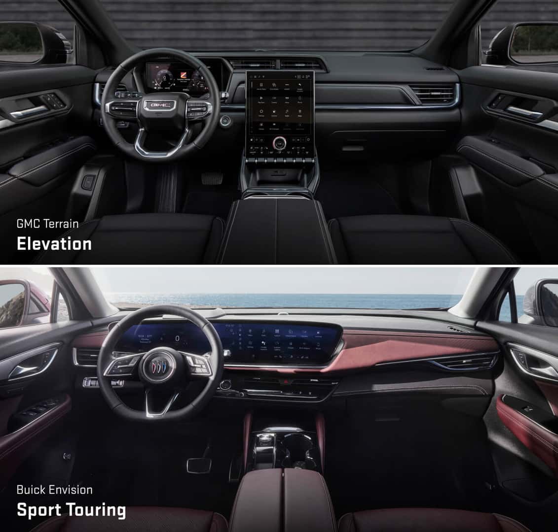 GMC Terrain Vs. Buick Envision: Compare Your Next Compact SUV