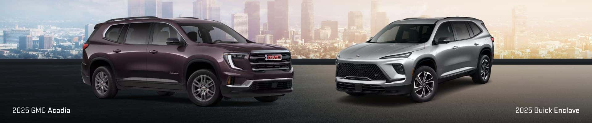 2025 Buick Enclave vs GMC Acadia