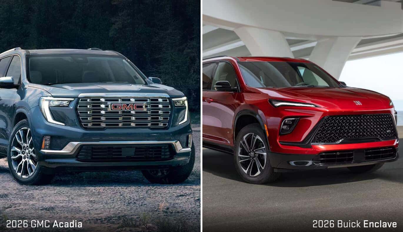 Buick Enclave Vs Gmc Acadia