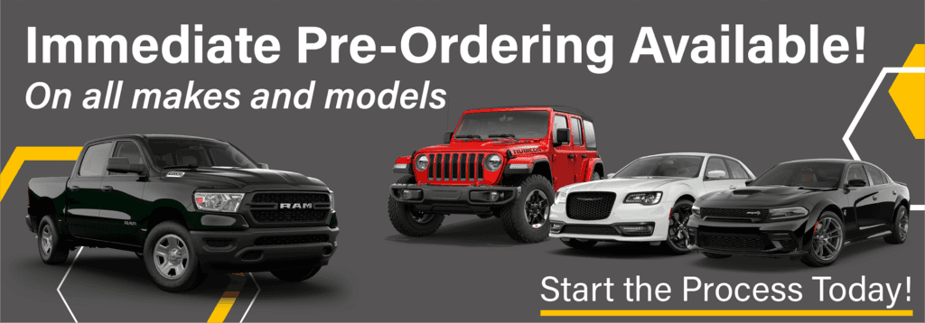 Pre-Order Process | Normandin Chrysler Dodge Jeep Ram FIAT