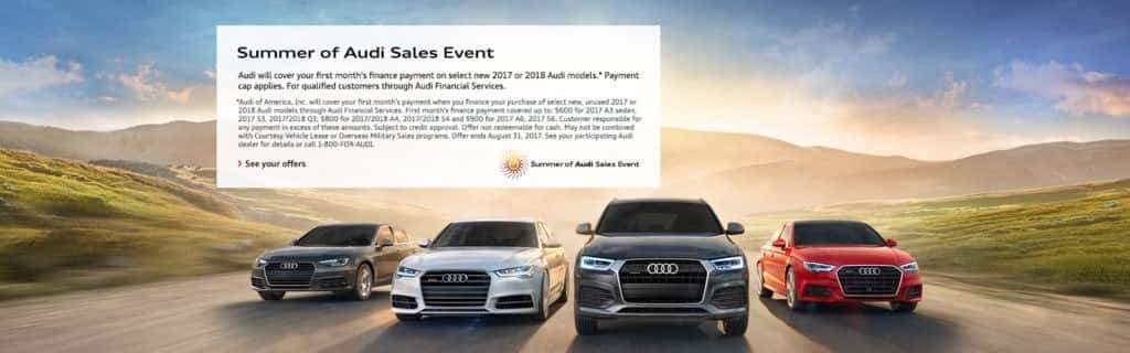 Looking for New Audi Specials in Tampa FL? The Summer of Audi Is Here
