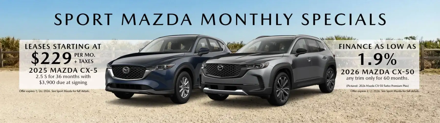 Mazda Lease Deals, Specials, and Incentives in Orlando, FL