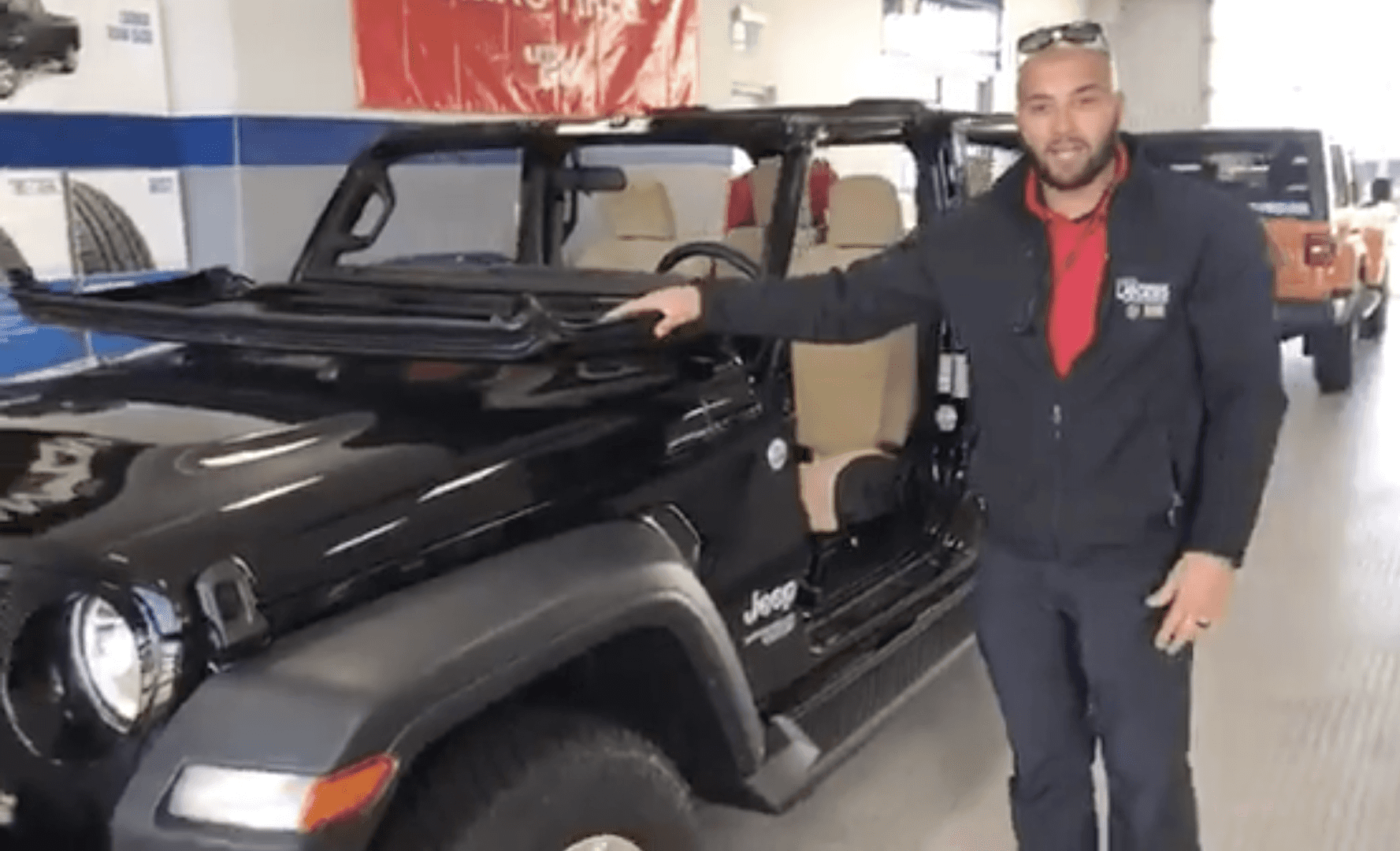 Episode 26: How to Take the Top Off of a Jeep | Landers Chrysler Dodge ...