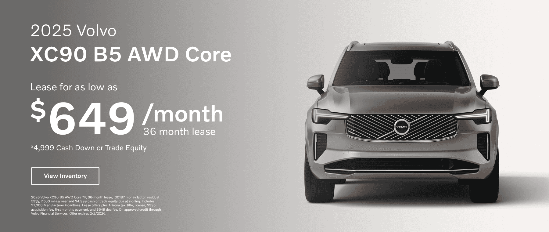 New & Used Volvo Cars in Gilbert, AZ | Volvo Cars Gilbert
