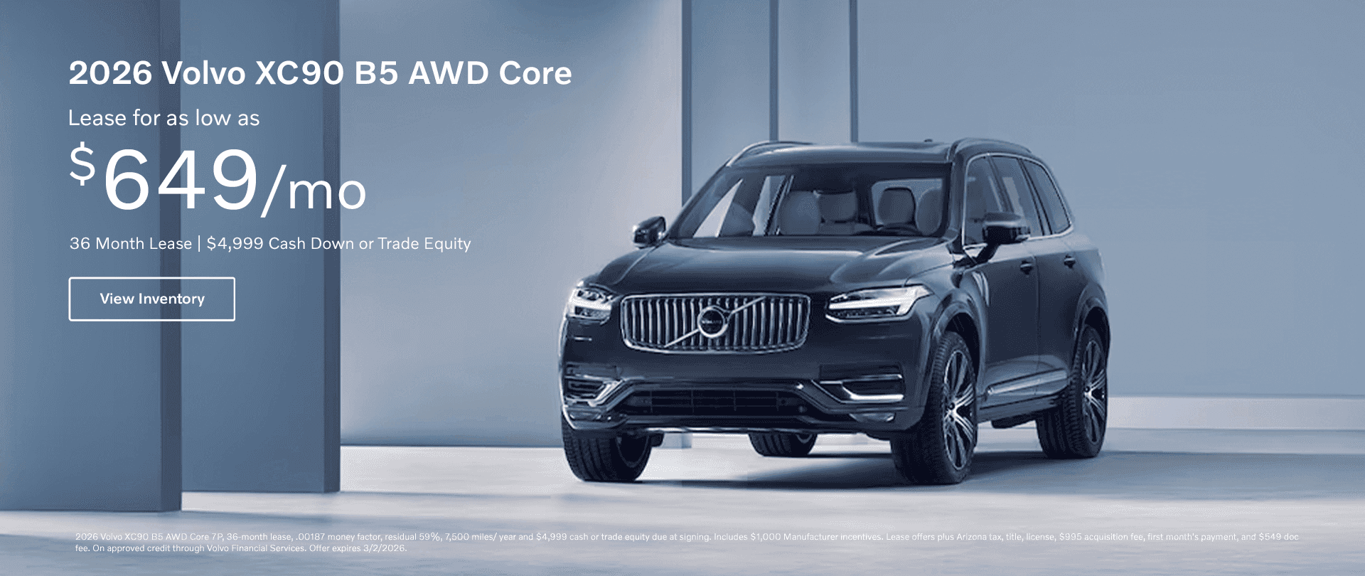 New & Used Volvo Cars in Gilbert, AZ | Volvo Cars Gilbert